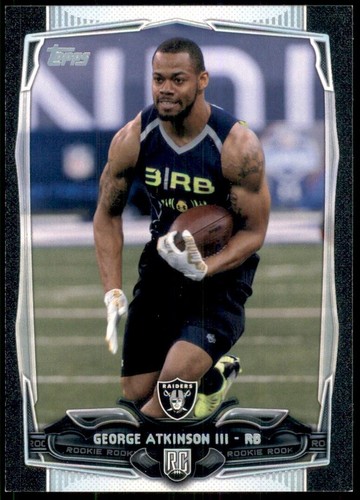 2014 Topps Black #405 George Atkinson III /59 | eBay