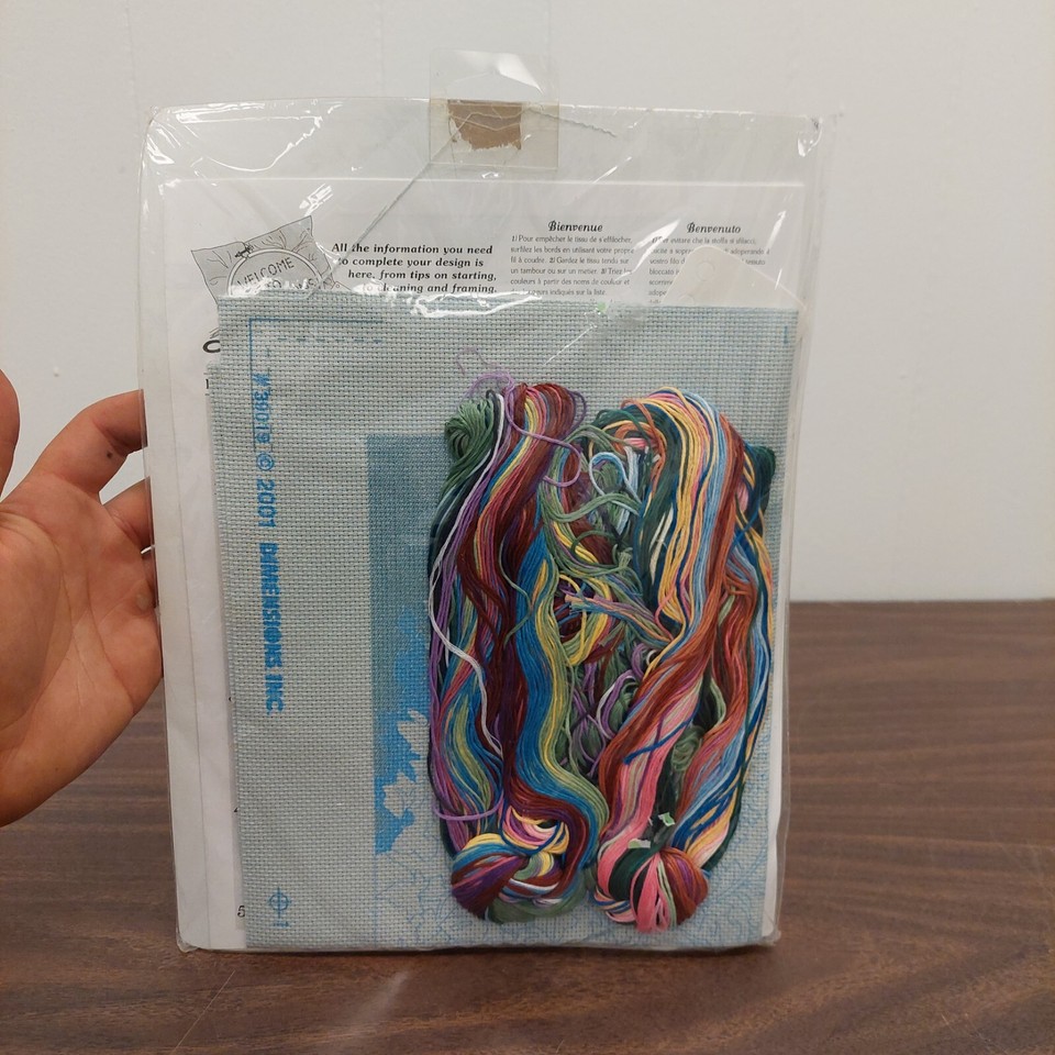 NEW - Dimensions “Pansy Profusion” Cross Stitch Kit # 39019 by LENA LIU ...