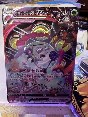 Orbeetle VMAX Shiny 🕺Fan Art🕺Holo Card Limited Edition Collectable Card ...