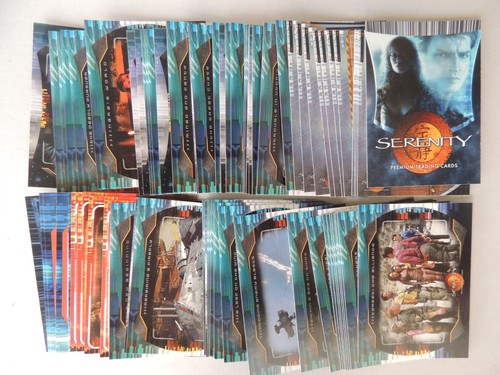 SERENITY MOVIE INKWORK 2005 SET OF 72 NON-SPORT TRADING CARDS FIREFLY ...
