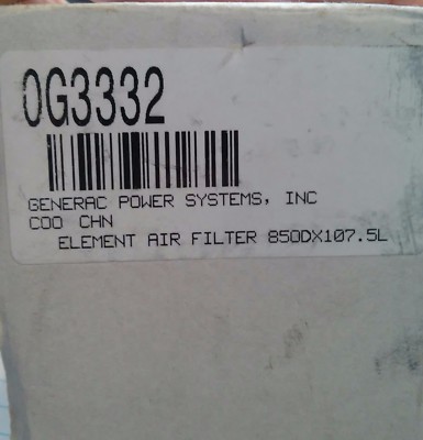 Generac 0G3332 Air Filter Element | eBay