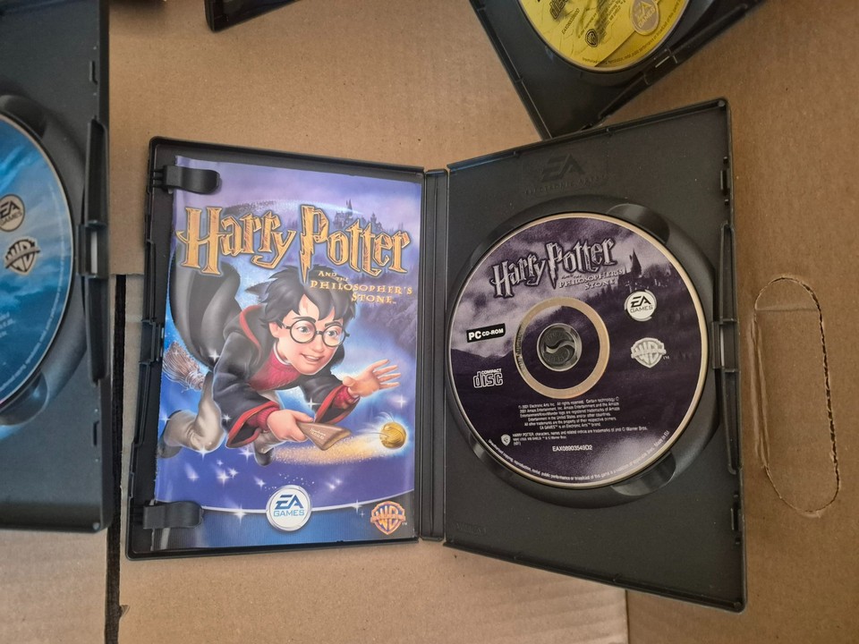 Harry Potter Collection UK PAL PC CD ROM 3 Complete Games | eBay