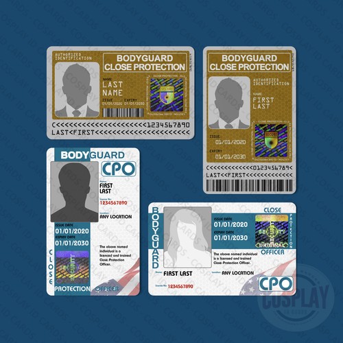Private Bodyguard ID | Close Protection Officer | Personal Security ID ...
