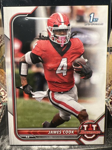 James Cook 2022 Bowman U Topps 1st Bowman #19 | eBay