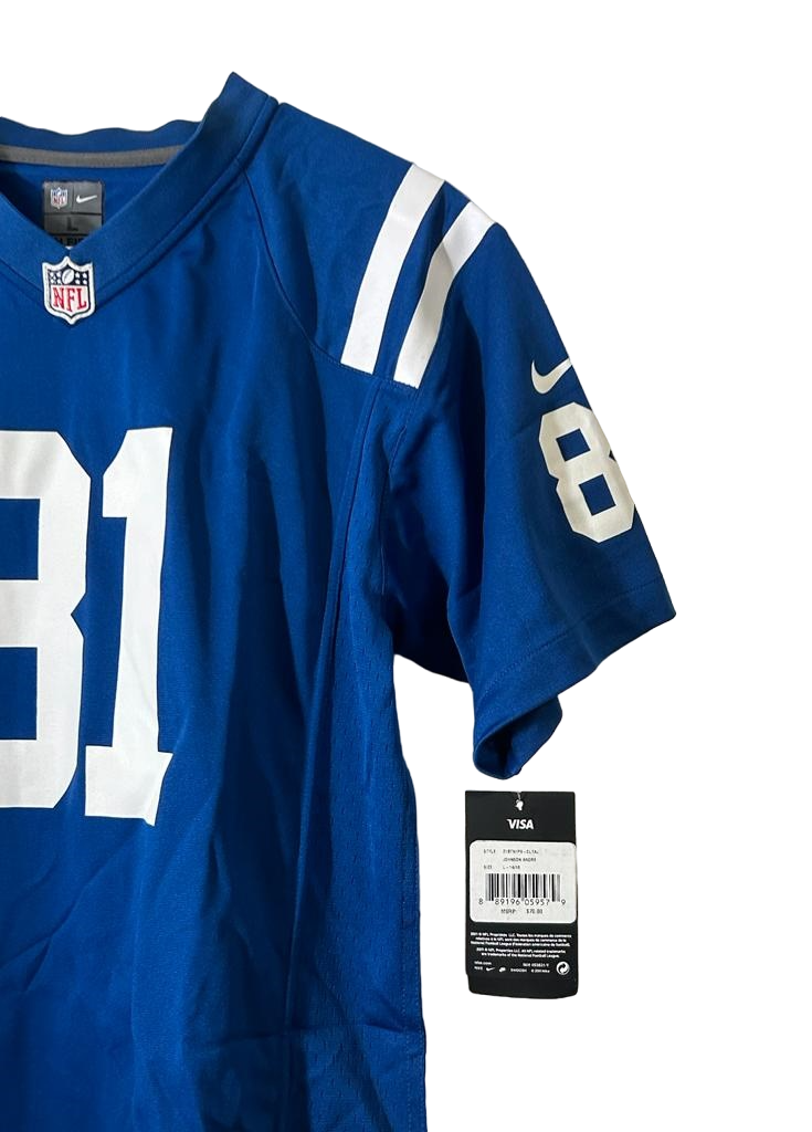 Nike Youth Indianapolis Colts Andre Johnson #81 Game Jersey, Blue ...