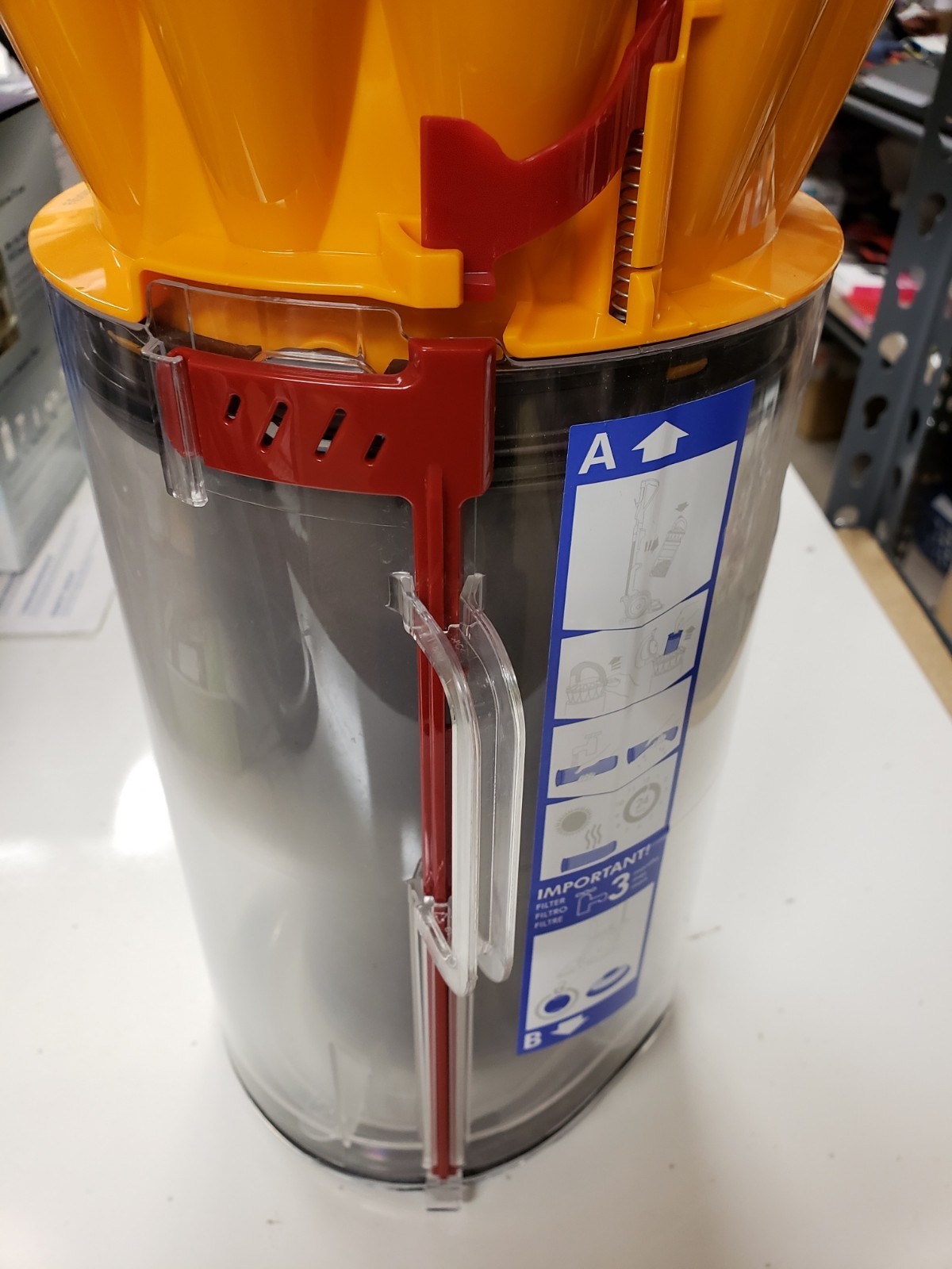 Dyson DC65-DC66 Cyclone & Bin Assembly with Filter Used | eBay