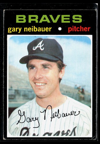 Gary Neibauer 1971 Topps #668 EX-EXMT NO CREASING | eBay