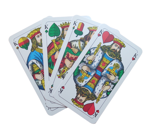 German Card Games Gaigel Binokel - Schwarzer Peter - Beautiful Colorful ...
