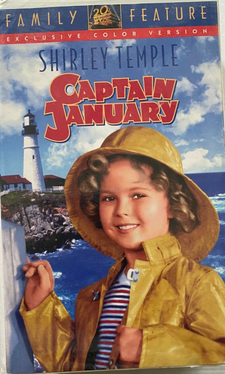 Shirley Temple, Captain January (VHS, 1995) 86162856839| eBay