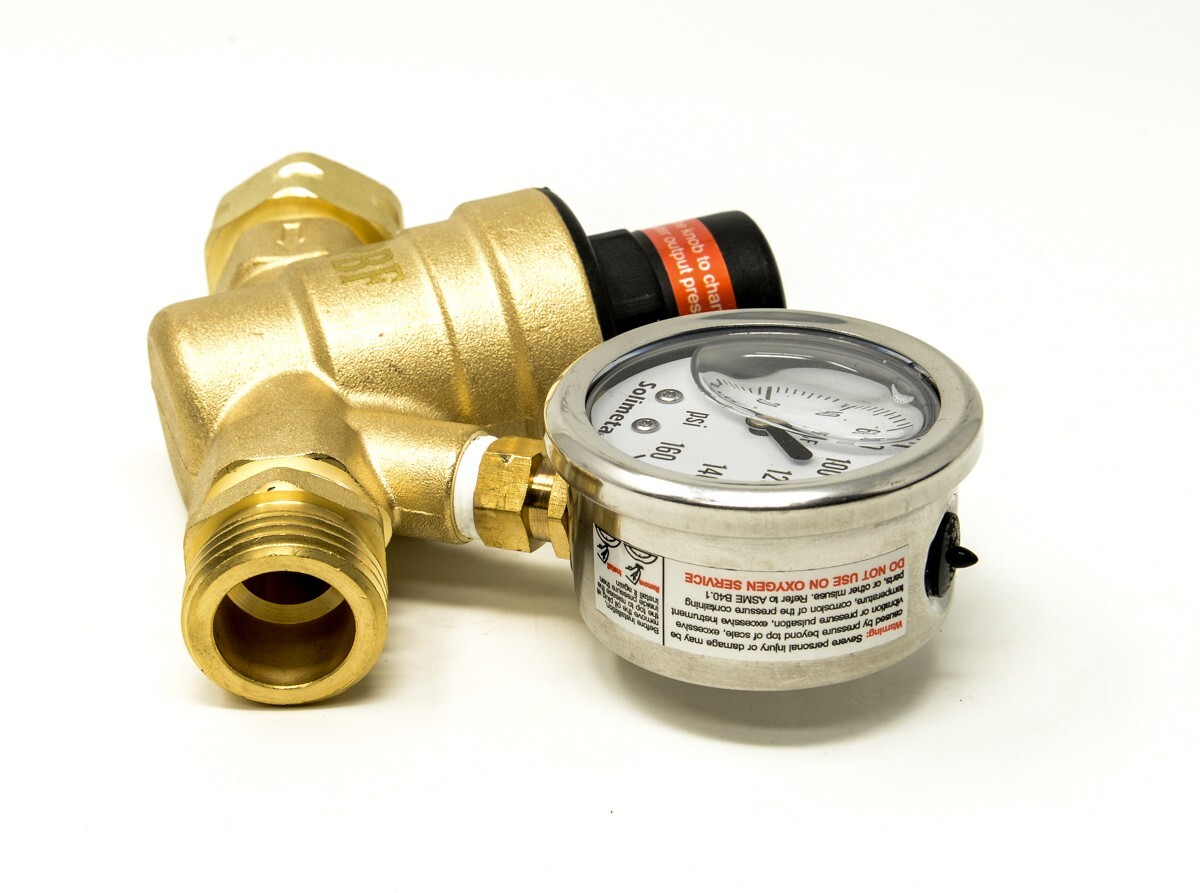 Solimeta Handle Adjustable Lead-Free Brass RV Pressure Regulator | eBay