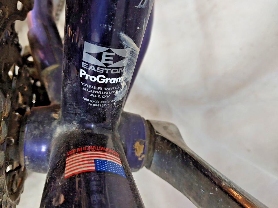 1995 Trek 7000 MTB Bike 17" Medium Hardtail STX RC Smoke Manitou USA ...