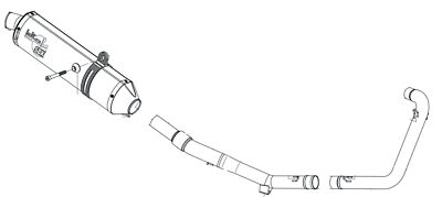 LEOVINCE FULL EXHAUST FACTORY EVO YAMAHA CRYPTON R 135 2009 09 | eBay ...