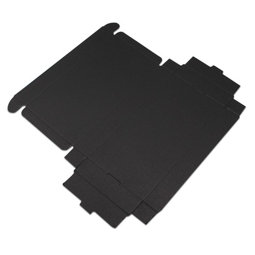 Black Kraft Paper Box For Gift Craft Candy Jewelry Packaging Wedding ...