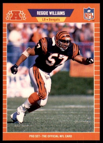 1989 Pro Set Reggie Williams Football Cards #61 | eBay