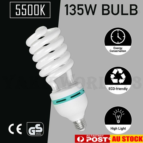 E27 220V 5500K 135W Photo Studio Bulb Video Light Photography Daylight ...