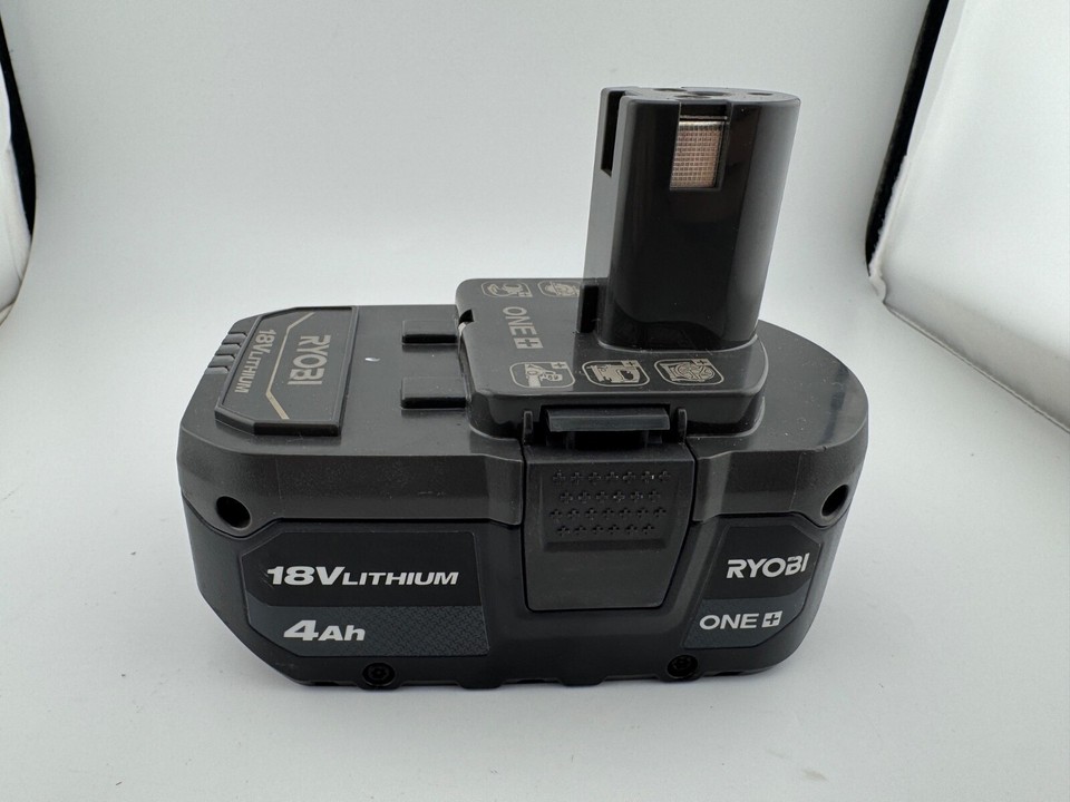 RYOBI [PBP005] GENUINE 18V ONE+ 4.0AH LITHIUM-ION RECHARGEABLE BATTERY ...