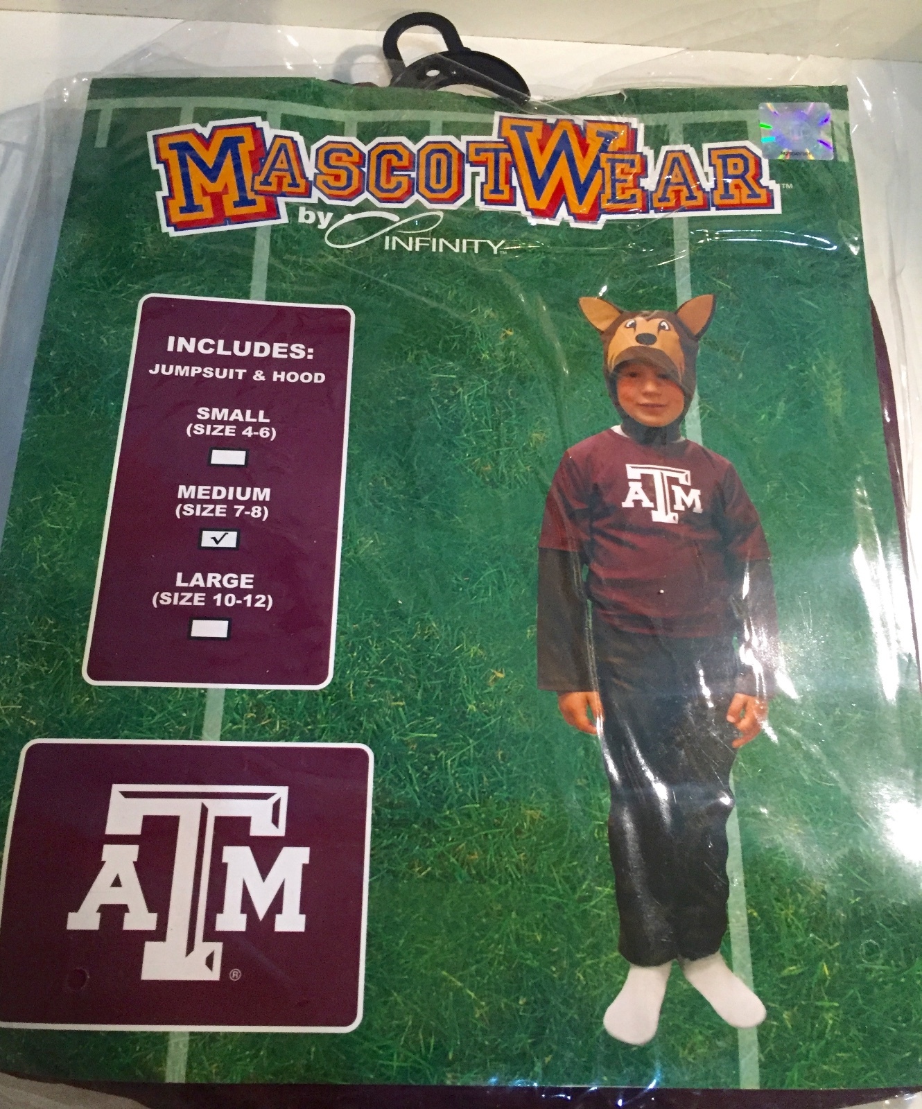 ATM COSTUME HALLOWEEN Mascot Wear Boys Size MEDIUM(7-8) *NWT* | eBay