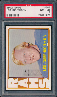 1972 Topps #247 Les Josephson PSA 8 (MFB01) | eBay