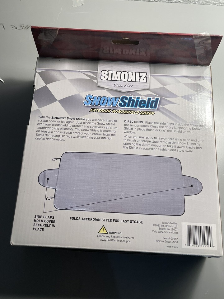 Simoniz Snow Shield NIB New | eBay