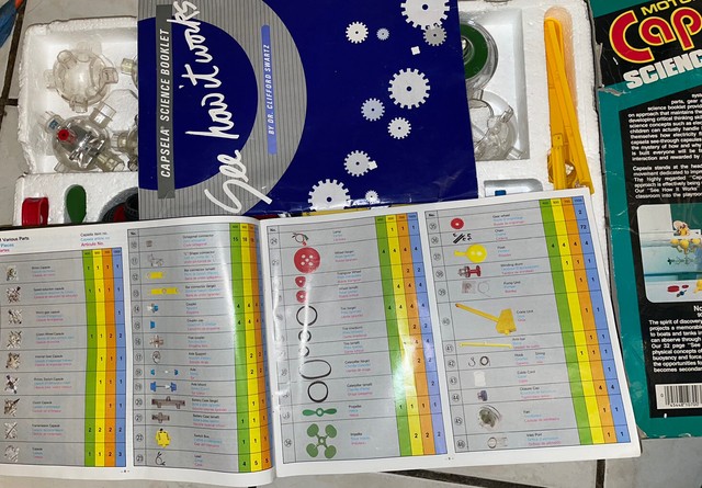 Vintage Capsela 700 Building Construction Land Water Set Motorized for ...