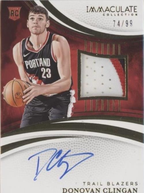 2024-25 Panini Immaculate Collection - Rookie Patch Autographs Donovan ...