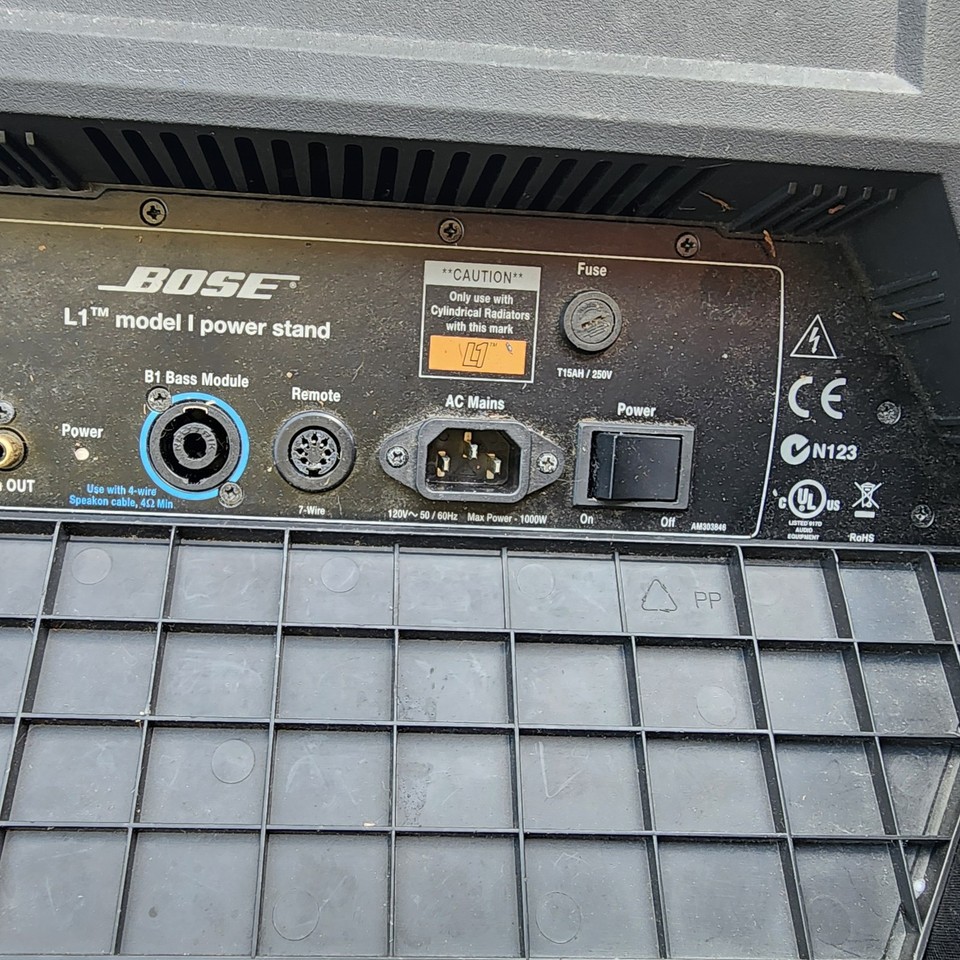 BOSE L1 MODEL I CYLINDRICAL RADIATOR LOUD SPEAKER 250W MAX WITH BASE ...