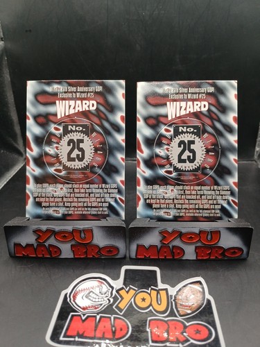 Wizard 25th Silver Anniversary GOP Game CARD | eBay