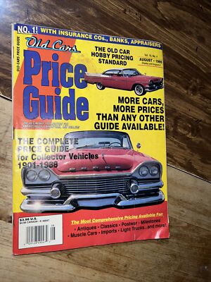 Old cars price guide August 1995 | eBay