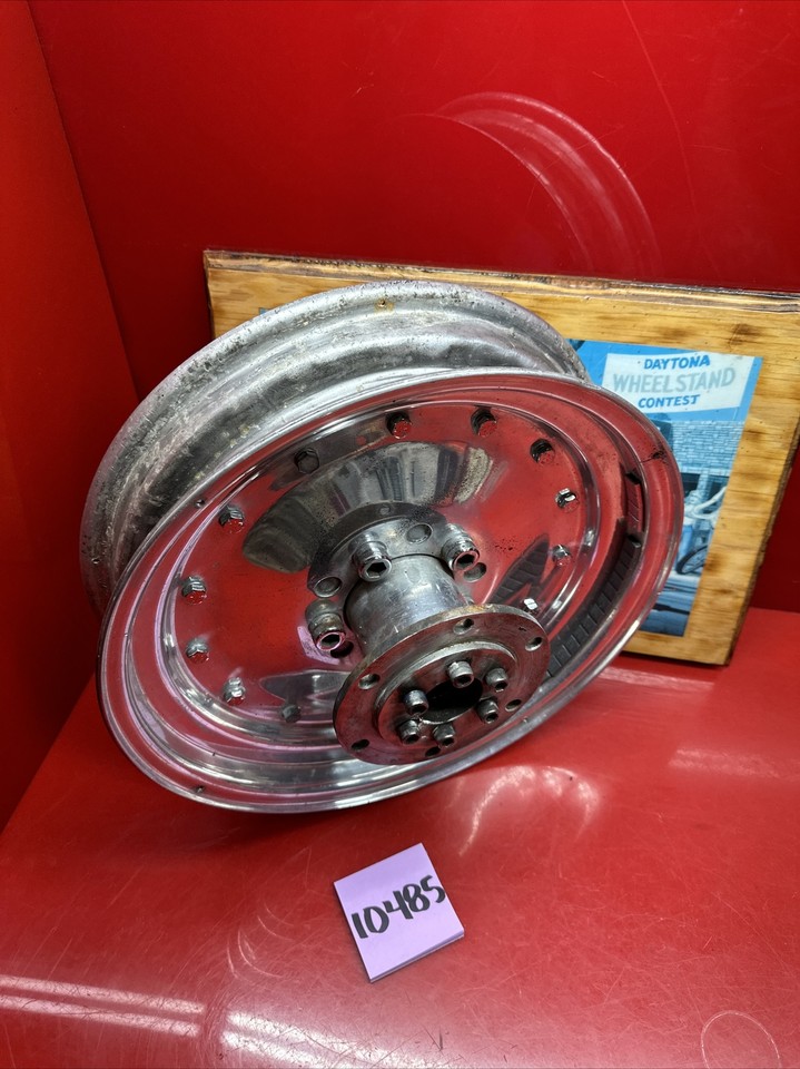 15" Spun Aluminum Centerline Mag Rear Wheel Harley Chopper Dick Allen ...