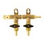 MODULAR CO2 Gas Line Manifold 2,3,4 Way Brass Splitter wShutoff and ...