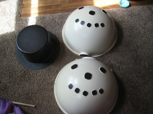 Vintage Large Snowman Head Post Light Pole Cover with Hat Christmas | eBay