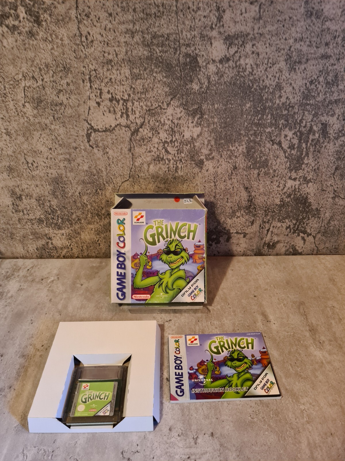 Nintendo Gameboy Color The Grinch mit OVP und Anleitung EUR | eBay
