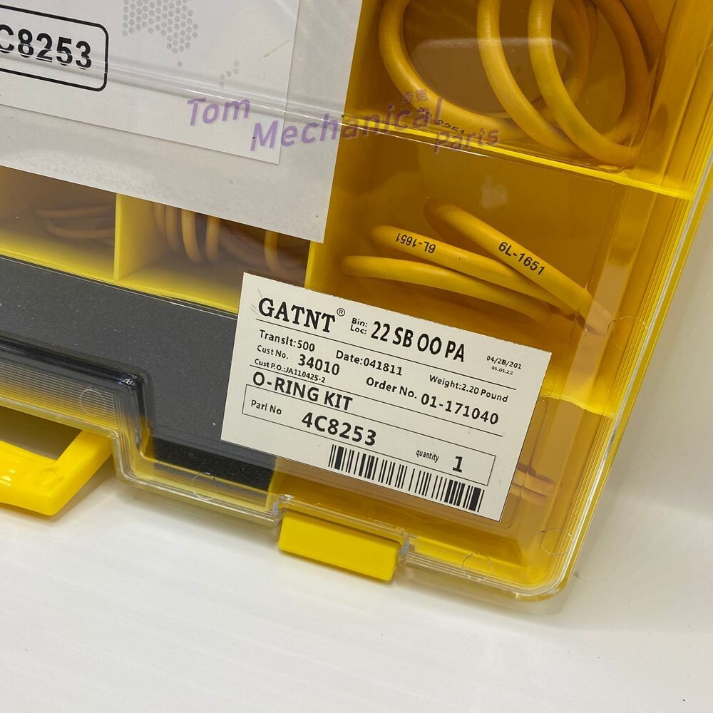 149pcs 32 types 4C8253 Silicone O-ring Box Seal Kit For Caterpillar 4C ...
