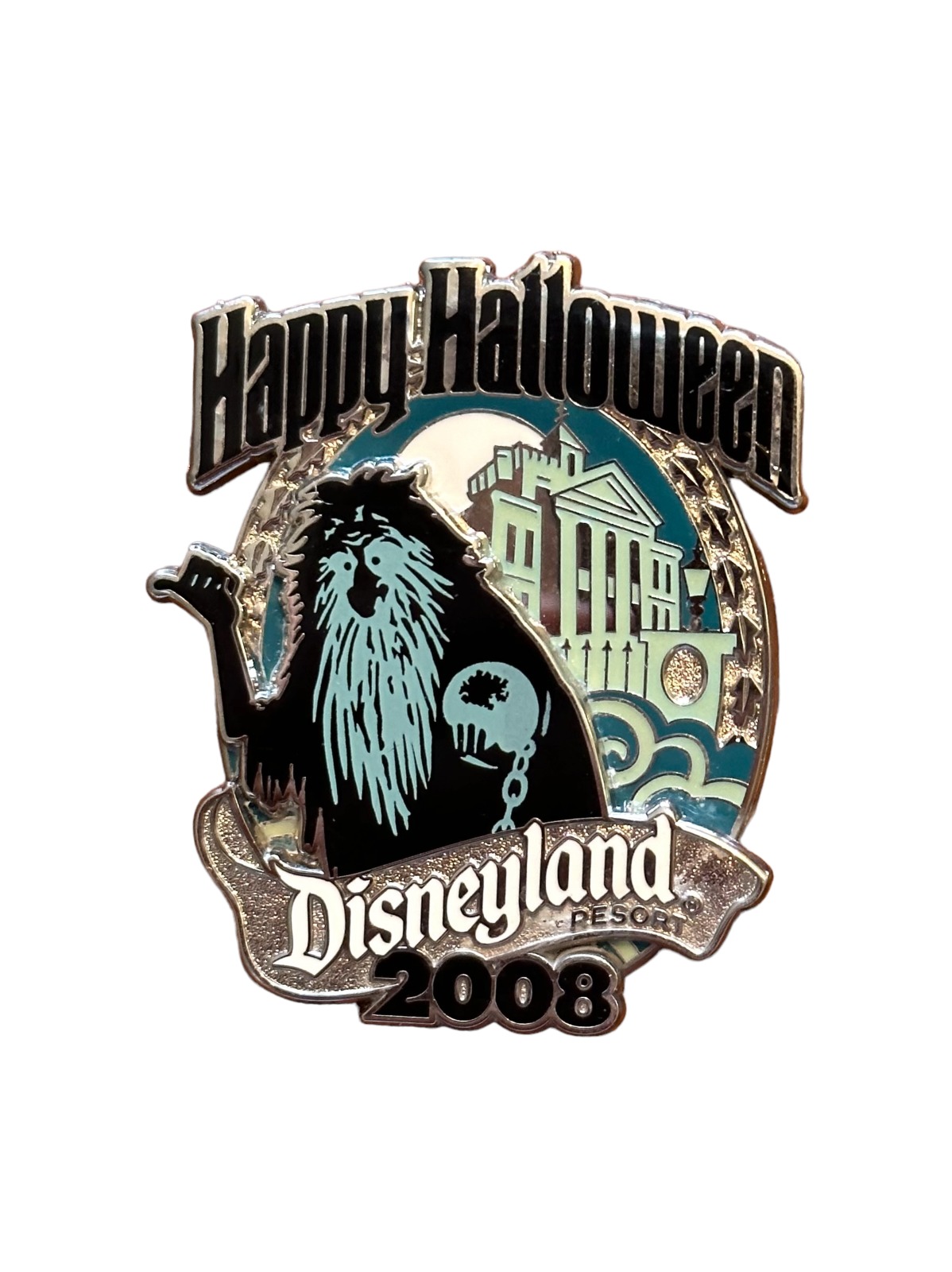 DLR Cast Exclusive pin-Happy Halloween-Hitchhiking ghosts- 2008 ...