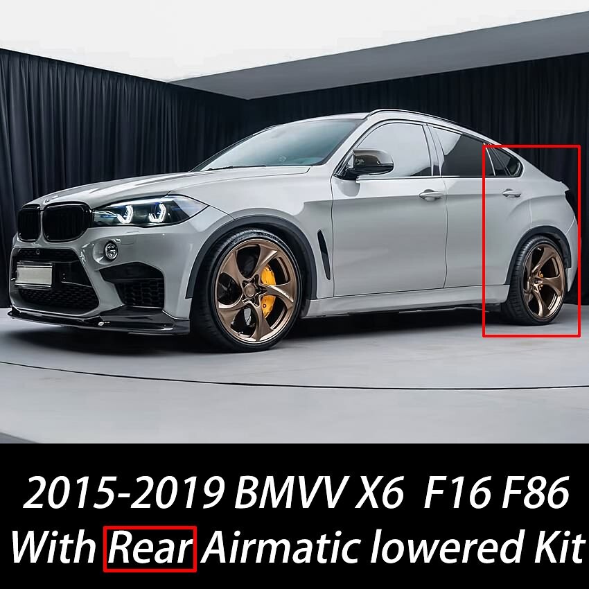 FOR BMW X6M X6 F16 F86 REAR AIR SUSPENSION ADJUSTABLE LOWERING LINKS ...