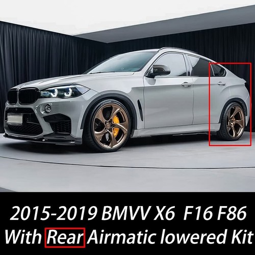 FOR BMW X6M X6 F16 F86 REAR AIR SUSPENSION ADJUSTABLE LOWERING LINKS ...