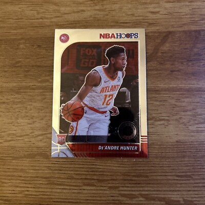 2019-20 NBA Hoops Premium Stock De’Andre Hunter #202 Atlanta Hawks | eBay