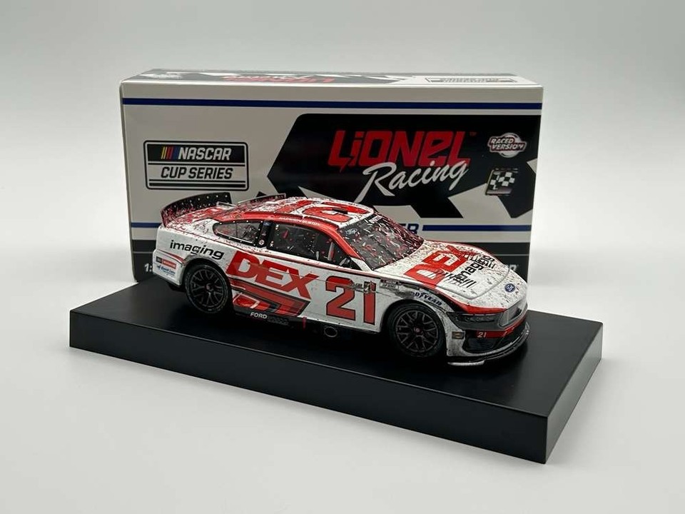 Harrison Burton 2024 Lionel #21 Dex Imaging Daytona Raced Ford Mustang ...
