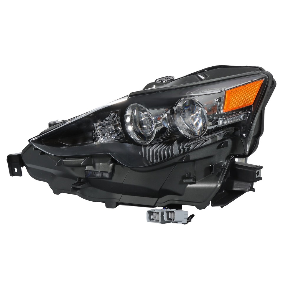 Front Left LED Headlights Assembly W/Halogen Turn Signal For Lexus IS ...