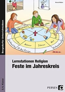 Lernstationen Religion: Feste im Jahreskreis: 3. und ... | Livre | état ...
