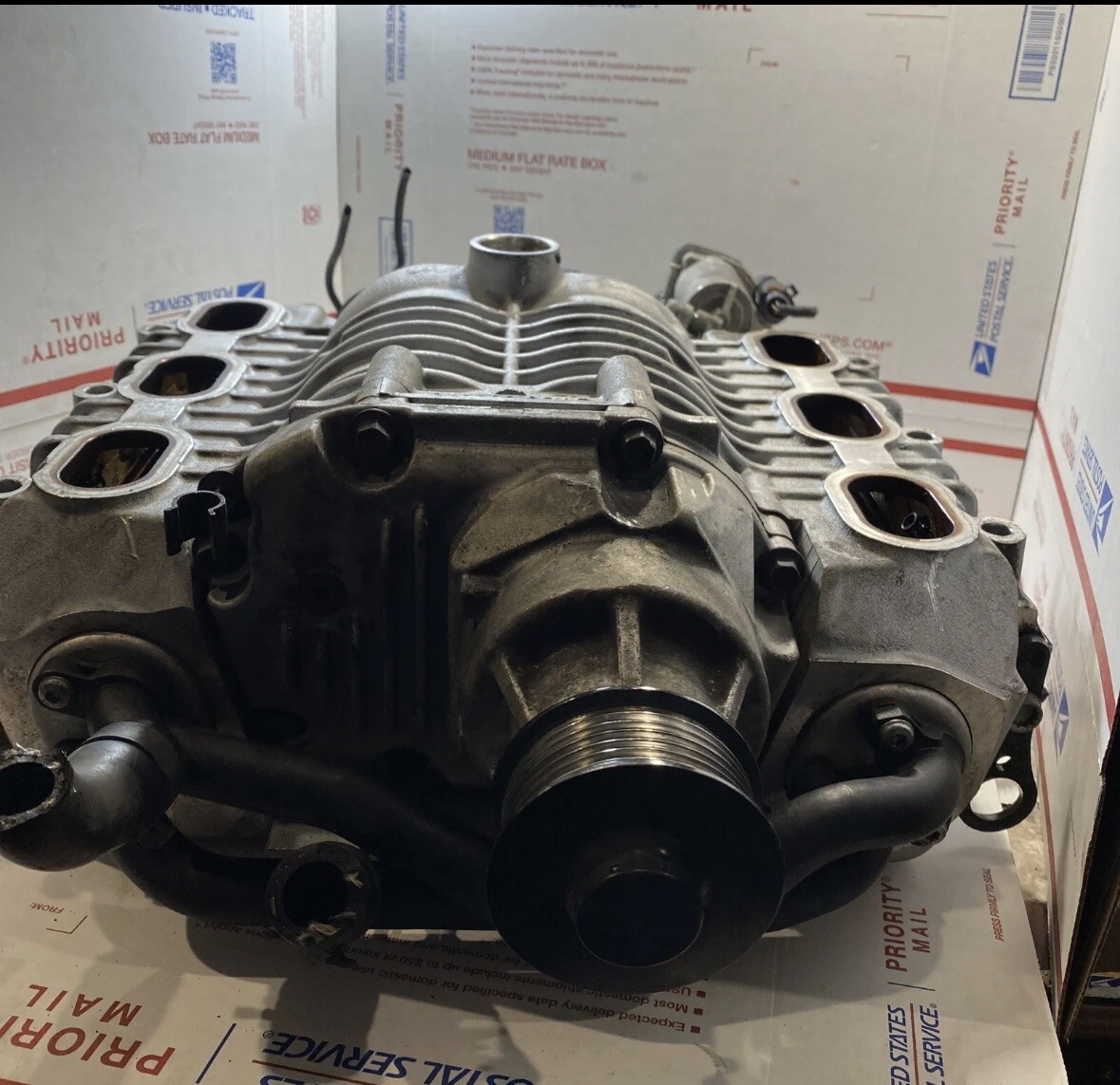 Audi S4 3.0 Supercharger Case B8 09-11 OEM 06E 145 601 G A6 A7 A8 Q5 Q7 ...