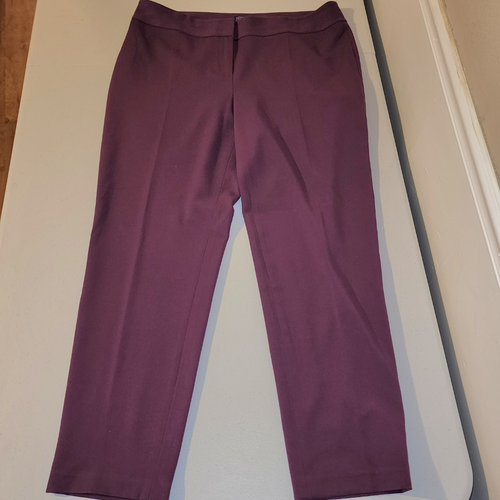 Pendleton Womens Wine Colored Pants Slacks 16 | eBay