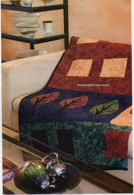 Signs Of Autumn Quilt Pattern Pieced/Applique MH | eBay