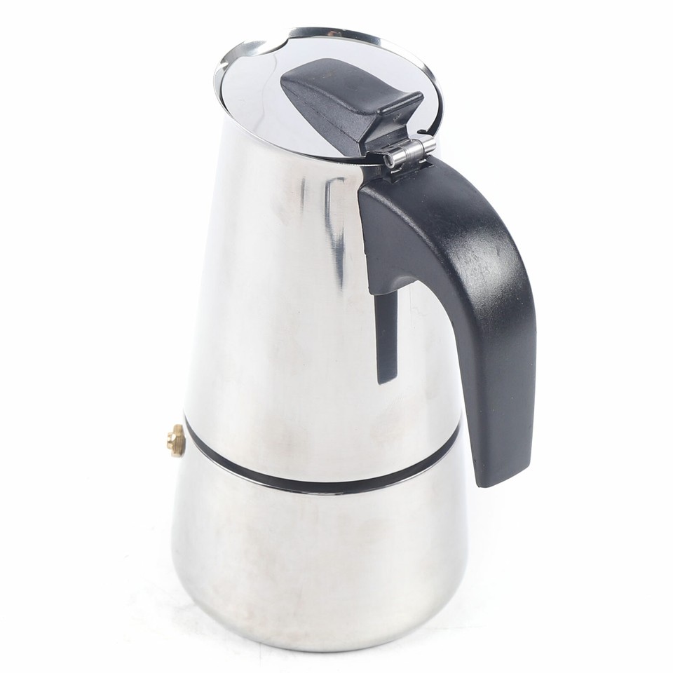 Stovetop Espresso Maker Stainless Steel Italian Coffee Machine Maker ...