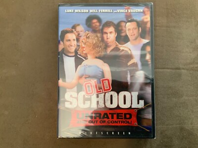 Old School (DVD, 2003, Widescreen Unrated Version), new, sealed, Will ...