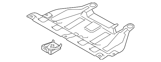 Genuine BMW Skid Plate 31-14-6-850-067 | eBay