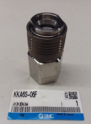 KKA6S-06F, SMC Pneumatics, Fitting, Quick Connect, Ss | eBay