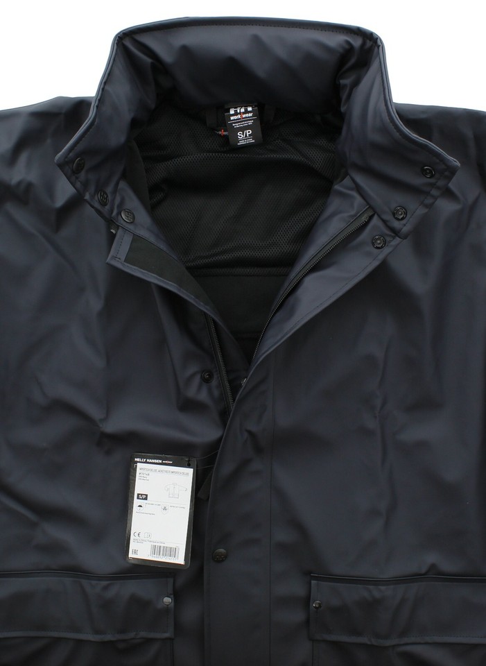 Helly Hansen Men's Jacket Impertech Deluxe Workwear Waterproof Hooded ...