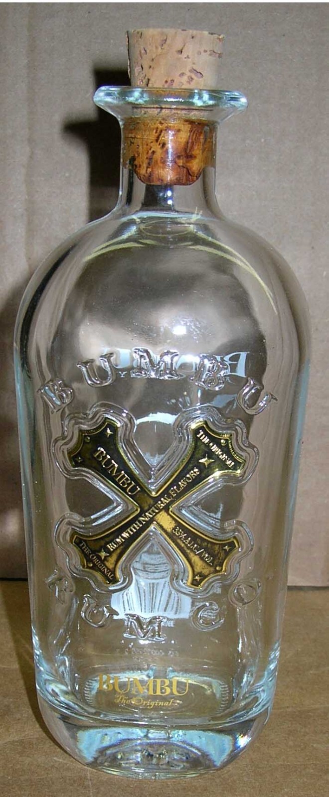 Bumbu Rum 750ml Empty Bottle From Barbados With Cork | eBay