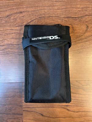 Nintendo DS Official Soft Carrying Case Travel Bag Black | eBay